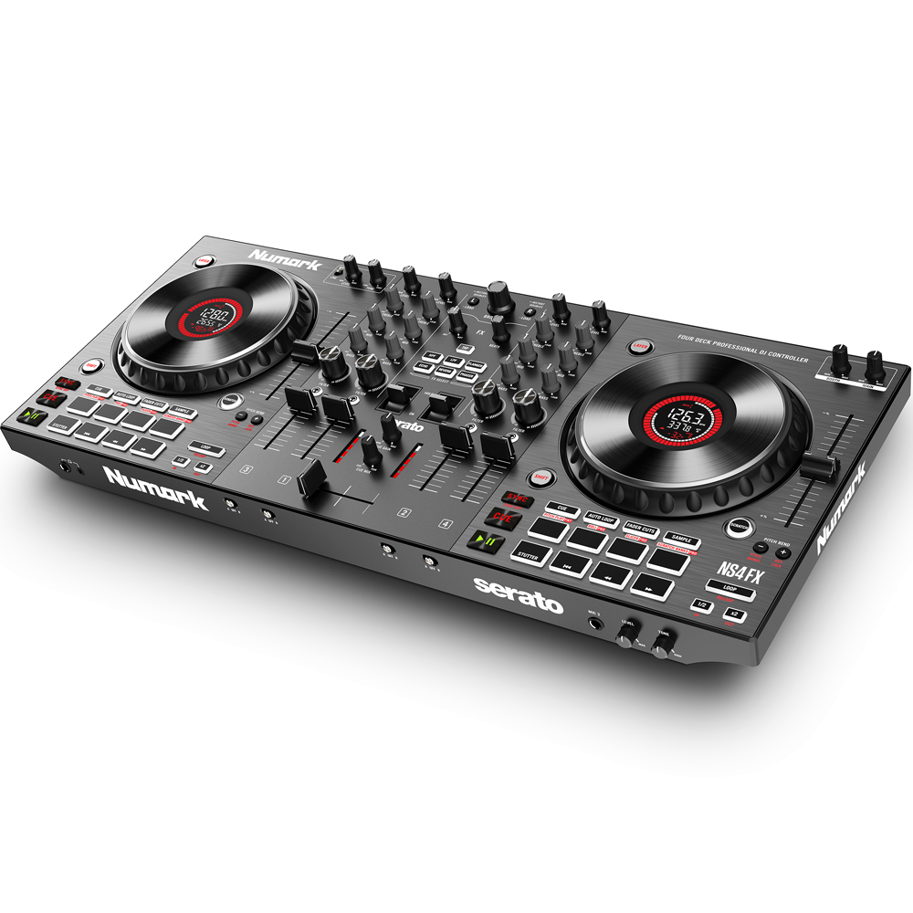 Numark NS4FX & Serato DJ Pro Licence - The Disc DJ Store